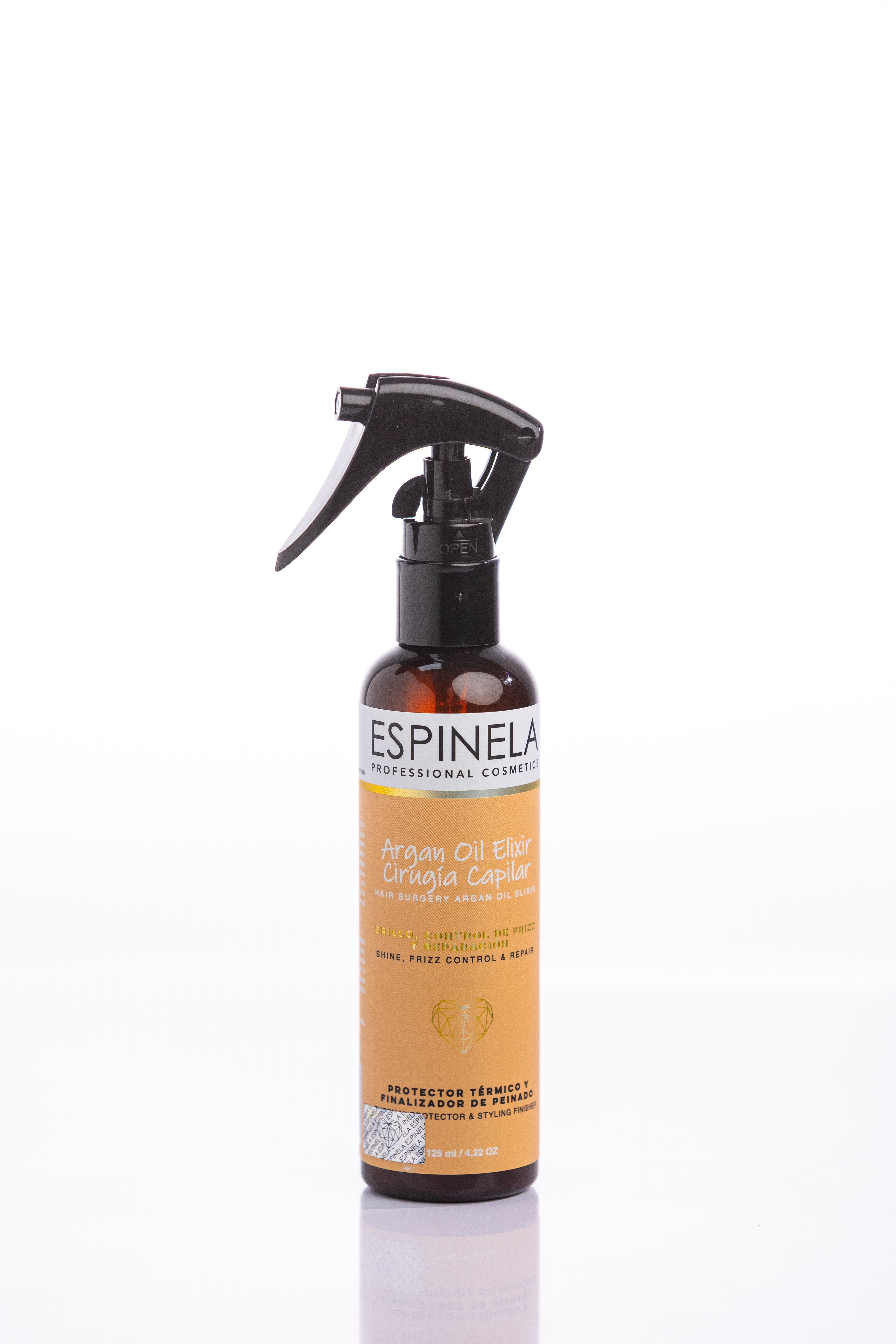 ESPINELA, Elixir Capilar Termoprotector con Argán – Brillo, Nutrición – Lemons Beauty