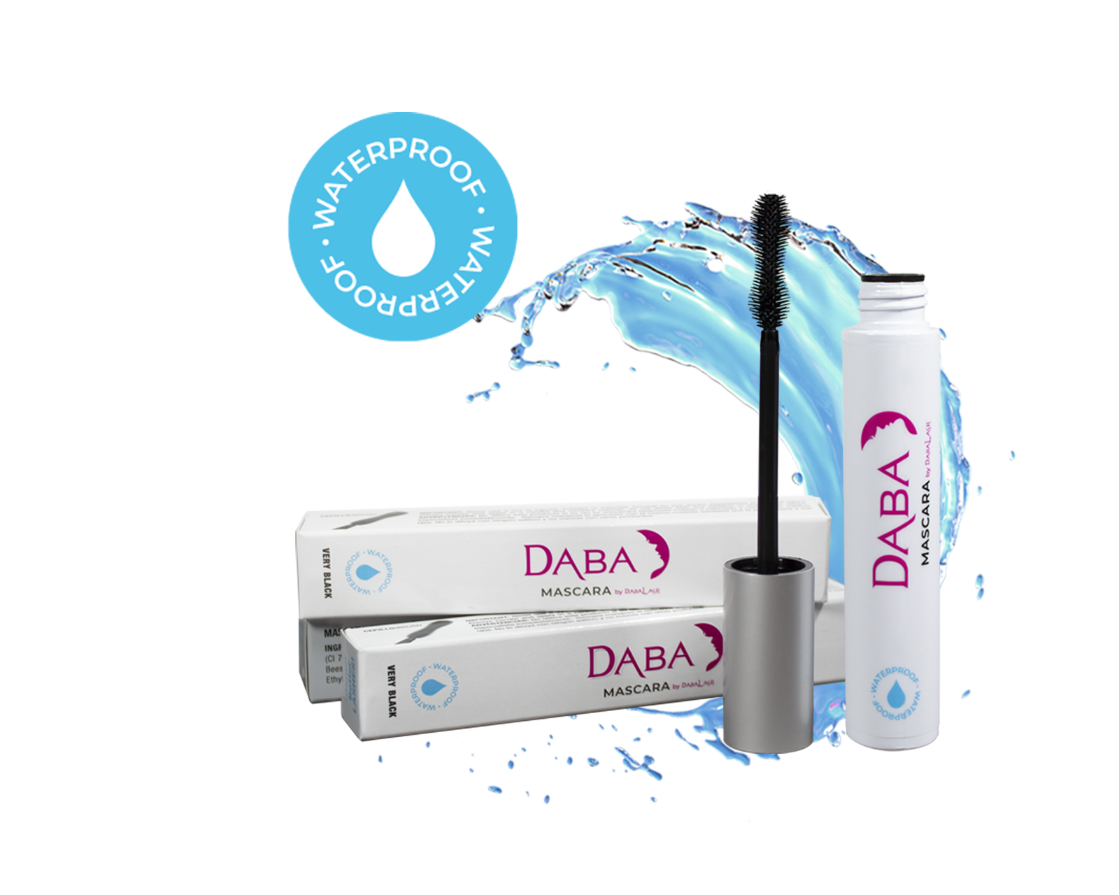 Dabamáscara Waterproof – Rímel Profesional a Prueba de Agua – Lemons Beauty